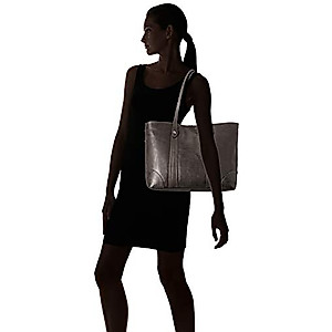 Frye womens Melissa Shopper Tote Bag, Carbon, One Size US