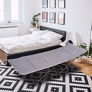 Yescom Outdoor Collapsible Camping Cot Folding Tent Bed with Carry Bag Potable for Travel Hunting Patio Home Office Rest