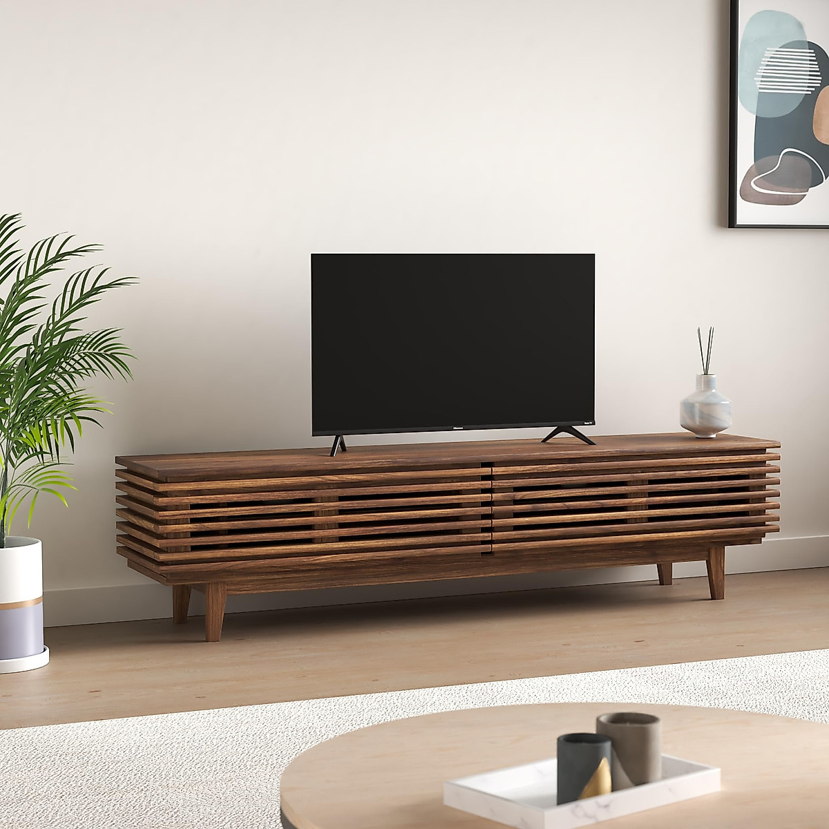 Hisense 43-Inch Class H4 Series LED Roku Smart TV with Google Assistant and Alexa Compatibility (43H4G, 2021 Model)