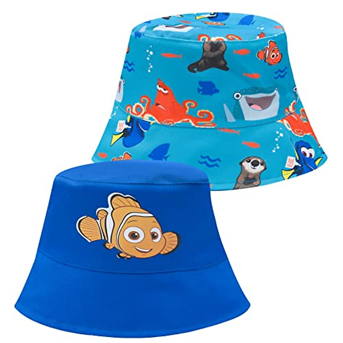 Finding Nemo Kids Sun Hat, Toddler Bucket Hat for Boys, Reversible Kids Sun Hat Boys Bucket Hat Featuring Finding Dory