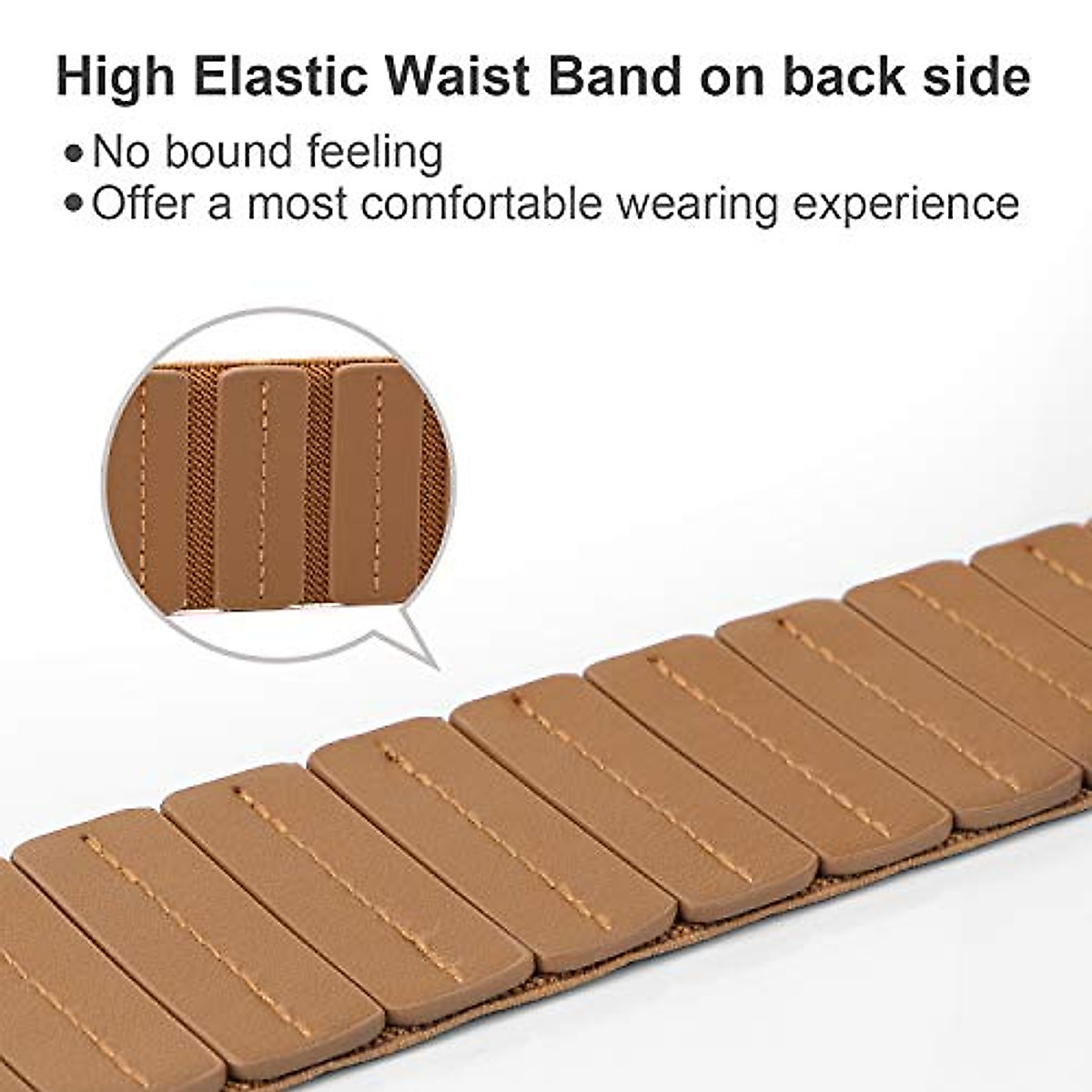 JASGOOD Women's Fashion Vintage Wide Elastic Stretch Waist Belt With Interlock Buckle Halloween Belt