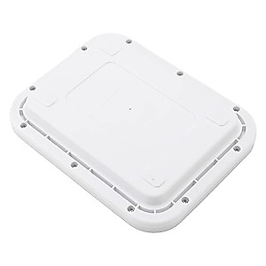 Jeanoko Instant Ice Cream Maker, Ice Cream Roller Plate DIY Handcraft Non Plug in Required Large Size Stainless Steel Rolled Ice Cream Maker with Plastic Shovel(White)