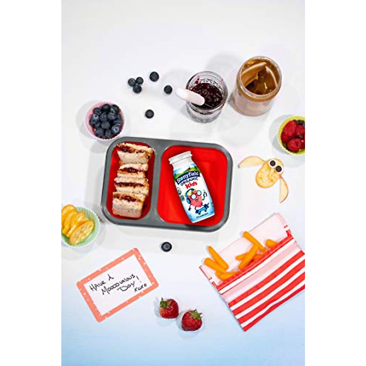 Stonyfield Organic Lowfat Yogurt Smoothies, Strawberry, 3.1 oz., 12 Ct - #1 Organic Kids Yogurt, Real Fruit & Wholesome Ingredients, 12 count (pack of 1)