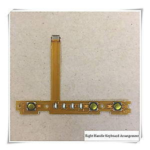 Comidox 2PCS Replacement SR SL Left Right Button Key Flex Cable for Nintendo Switch Joy-Con Controller SR+SL