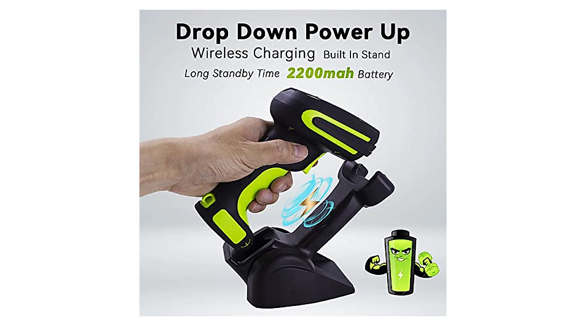 Alacrity 2D Barcode Scanner: Wireless & Durable