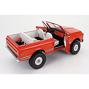 1972 Chevy K5 Blazer, Orange - Acme A1807711-1/18 Scale Diecast Model Car