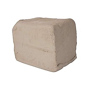 AMACO High Fire Moist Non Toxic Stoneware Clay, 50 lb, Buff No. 46, Brown 45083X