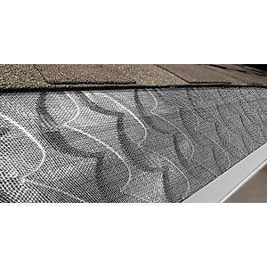 Superior Gutter Guard | New Raised Stainless-Steel Screen Technology Gutter Cover, DIY Constructed. Fits Any Traditional 6-inch Gutter - 48FT Kit