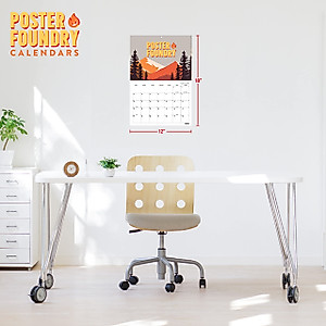 Fly Fishing Calendar 2025 Fish Monthly Wall Calender 12 Month | American Made In The USA