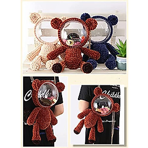 4 Skeins Soft Chenille Yarn Blanket Yarn Velvet Yarn for Knitting Fancy Yarn for Crochet Weaving DIY Craft Total Length 720m/400g (Orange)