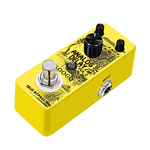 Koogo Analog Delay Pedal Delay Guitar Effect Pedal True Bypass Full Metal Shell