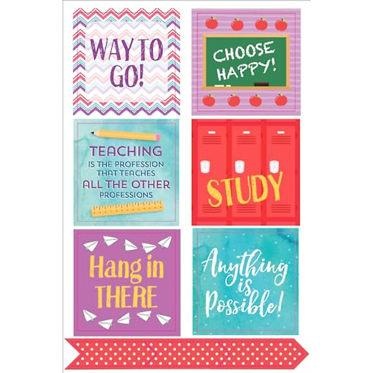 Essentials Teacher Planner Stickers (Set of 400 Stickers)