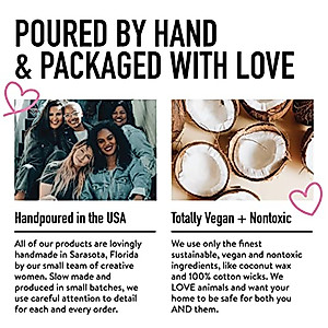 West Clay Company Realtor Candle Gift | Real Estate Agent Gifts | Thank You Gift For Realtor | Realtors Gifts, Bergamot Oakmoss Cedar Amber Scented, 8oz Made in the USA