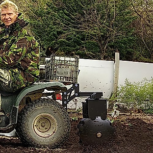 YITAMOTOR ATV/UTV Disc Plow Implement Designed to Break up Tough Ground Fits for YITAMOTOR ATV/UTV Manual Implement Lift