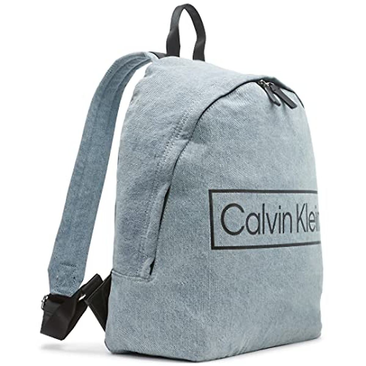 Calvin Klein Landon Zip Around Backpack, Denim Combo,One Size