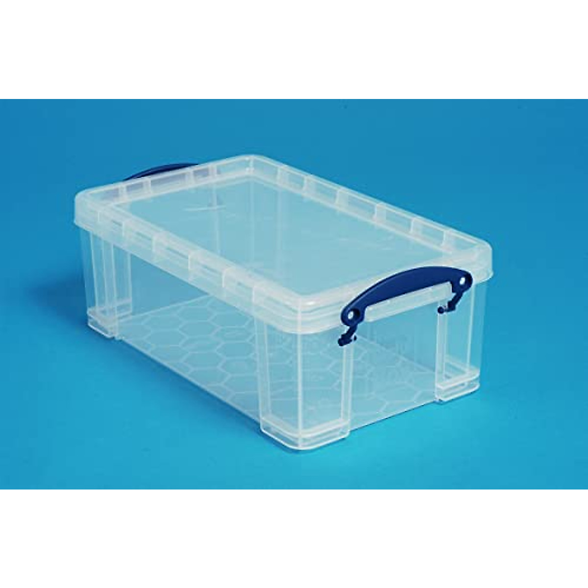 Really Useful Plastic Storage Box 9 Litre Clear