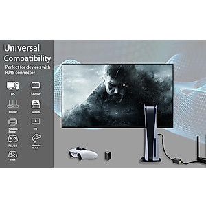 DGTJEVU RJ45 Coupler Ethernet Cable Extender 6 Pack in Line Network Cable Coupler Cat7 Cat6 Cat5 Cat5e Ethernet Coupler Adapter Female to Female, Black