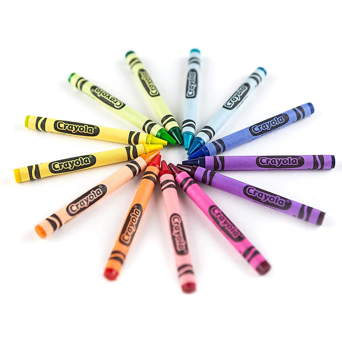 64-Pack Crayons with Sharpener
