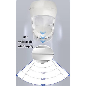 SABYDICAR Bladeless Heater Fan Standing Cooler Heater Tower Fan for Home Office,Remote Household Leafless Tower Fans,11 Speeds Electric Fan,8H Timer,80° Oscillating Fan