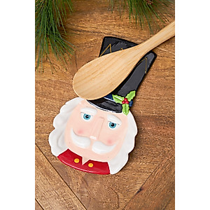 Gallerie II Nutcracker Spoon Rest Red