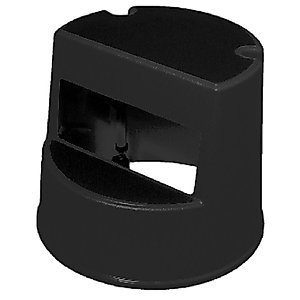 Rubbermaid Commercial Products Mobile Heavy Duty Plastic Step Stool, 16-Inch, Black, Sturdy to Support Adults and Kids, Holds up to 350 lbs., With Wheels for Easy Glide, Indoor/Outdoor