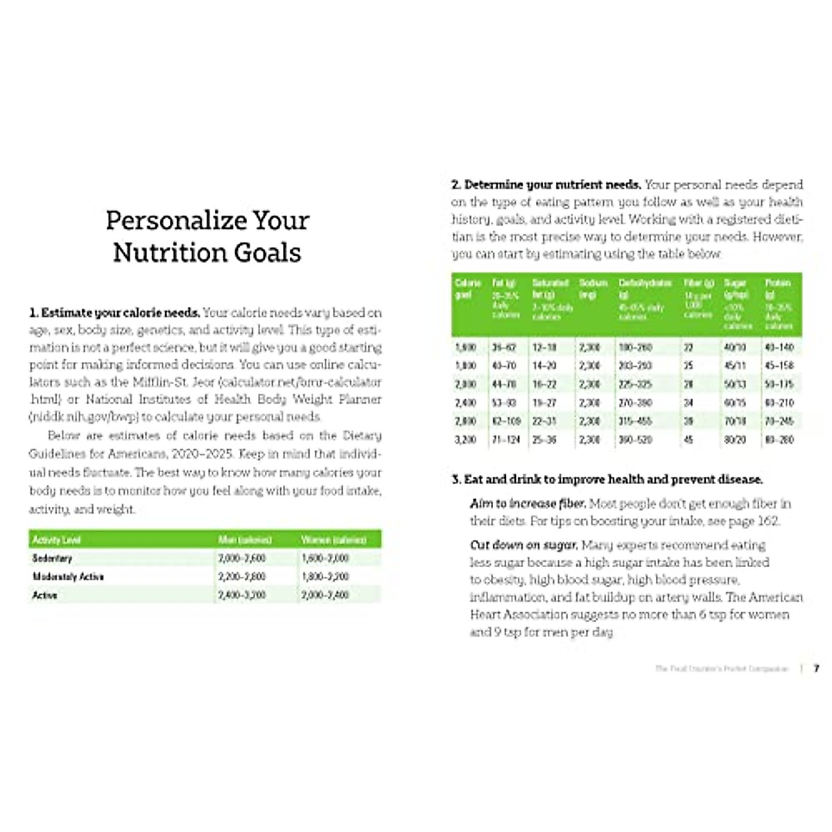 The Food Counter’s Pocket Companion, Fifth Edition: Calories, Carbohydrates, Protein, Fats, Fiber, Sugar, Sodium, Iron, Calcium, Potassium, and Vitamin D―with 30 Restaurant Chains