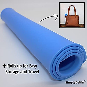 Help for Nonverbal or Speech Delayed Toddlers and Children | Silicone Placemat with Picture Symbols | Communication Board | AAC Pictures | BPA Free, Easy to Clean, Nonslip, Raised Edges