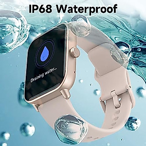 Faweio Smart Watch, Bluetooth 5.3 Answer/Make Call, Alexa Built in, 1.8" Fitness Tracker with Heart Rate SpO2 Sleep Monitor, Smart Watches for Men Women iPhone Android Compatible IP68 Waterproof