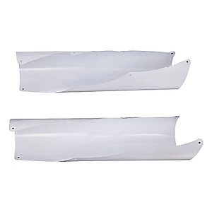 Vertical Wind Turbine 2 Blades 400W 12v Helical Magnetic Levitation Shaft Vertical Wind Turbine with Controller MPPT, Energy Saving and Environmental Protection, Suitable for Home Factory Use (White)