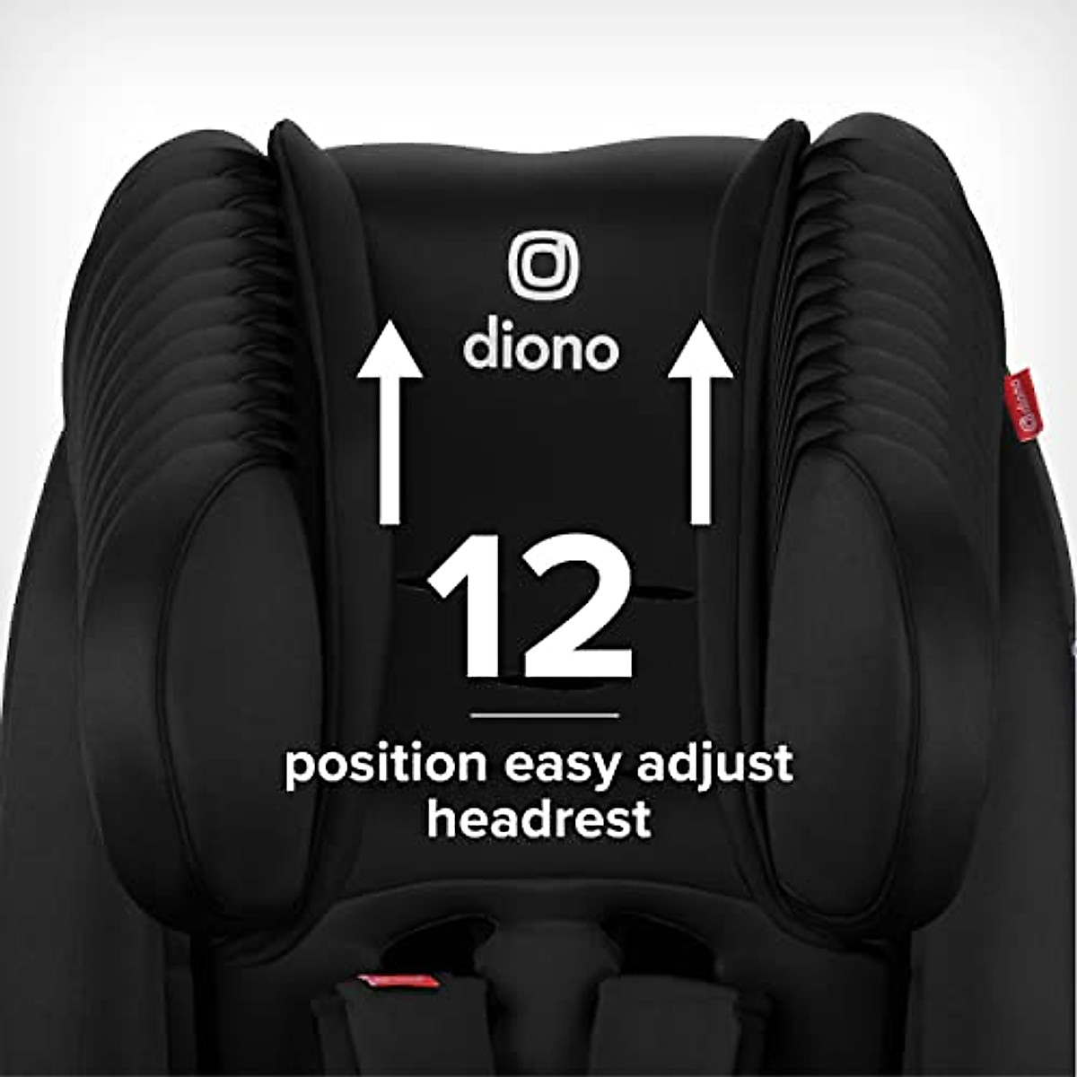 Diono Radian 3RX 3-in-1 Rear and Forward Facing Convertible Car Seat, Adjustable Head Support & Infant Insert, 10 Years 1 Car Seat Ultimate Safety and Protection, Slim Fit 3 Across, Jet Black