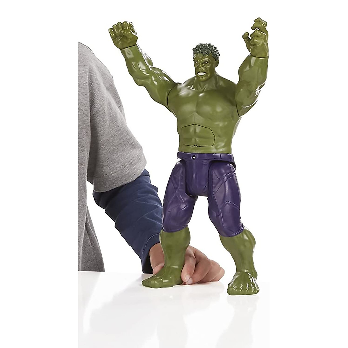Titan Hero Tech Electronic Hulk 12 Inch Tall Action Figure