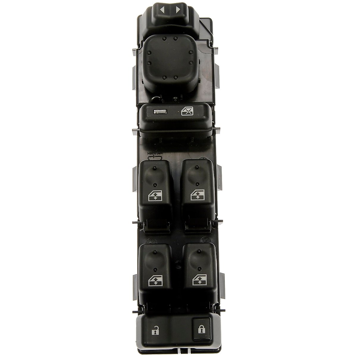 Dorman 901-075 Front Driver Side Master Window Switch Assembly - 8 Button Compatible with Select Cadillac / Chevrolet / GMC Models