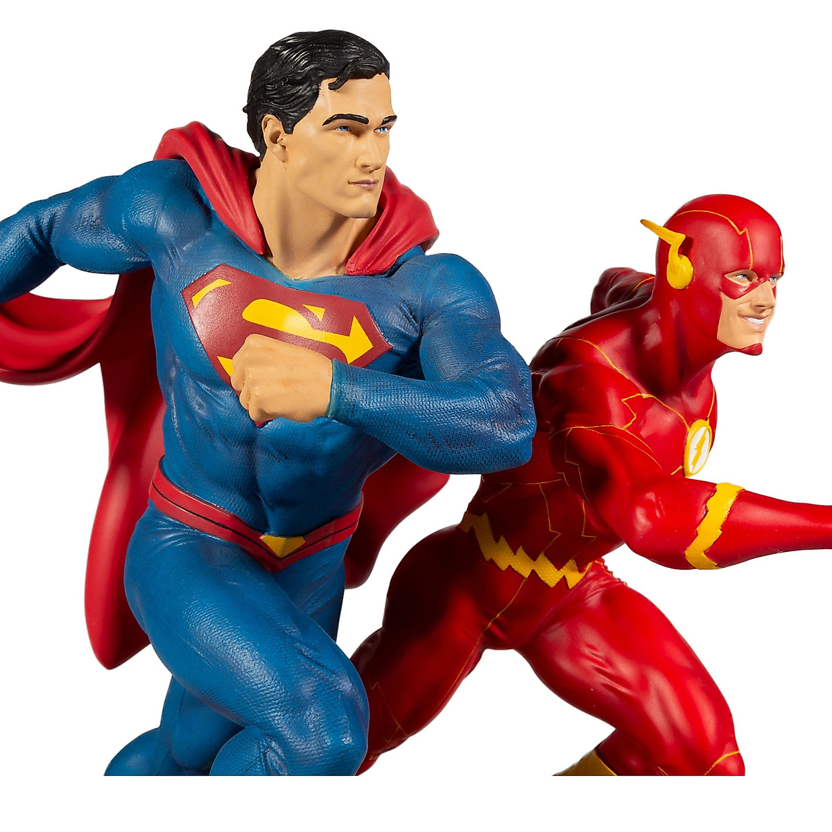McFarlane Toys - DC Direct - DC Battle Statues Superman VS The Flash (Resin)