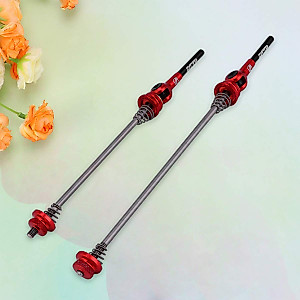 BESPORTBLE 1 Pair Front Wheel Hub Tire Levers Bike Wheel Quick Release Skewer Front Wheel Hub Bike Lever Road Bike Quick Release Skewers Quick Release Bike Hub Skewer Mountain Bike Accessory