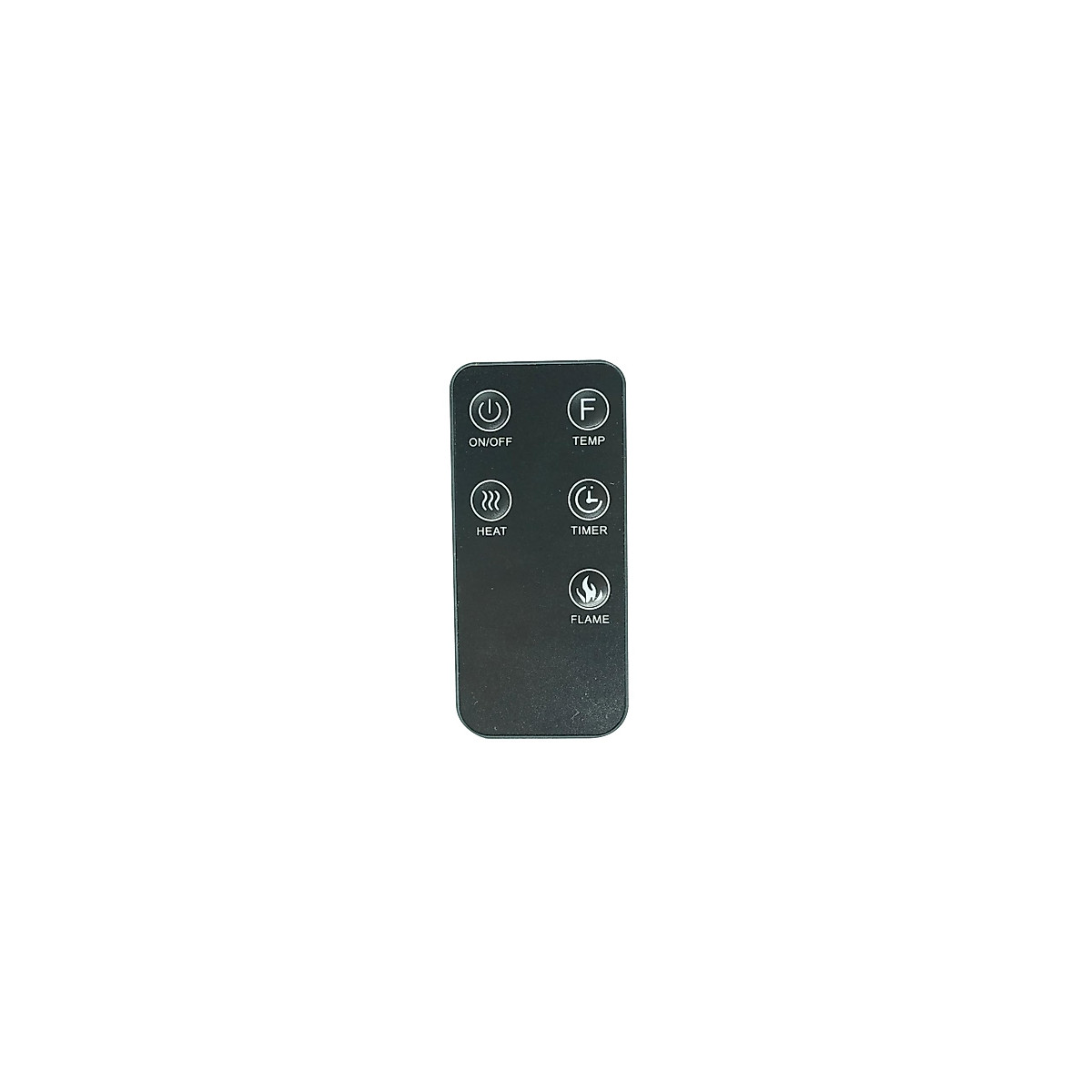 Hotsmtbang Replacement Remote Control for Greystone Electric RV Fireplace 324-000080 324-000142 F2622BCFW LED 3D Electric Infrared Fireplace Space Stove Heater