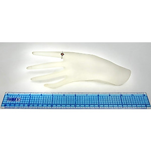 RB Gems Sterling Silver 925 Ring Genuine Gemstone Marquise 8X4 mm, 0.91 Cts, RHODIUM-PLATED Finish (12, garnet)