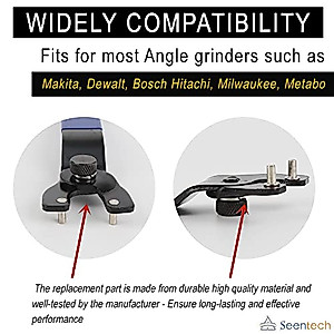 Seentech Upgraded SEWA20 Adjustable Lock-nut Grinder Wrench Compatible with Makita Bosch Milwaukee Angle Grinder Power Tools - Range of 0.5 to 1.25 inches, 7.45 Length x 1.5 Width inches (Pack 1)