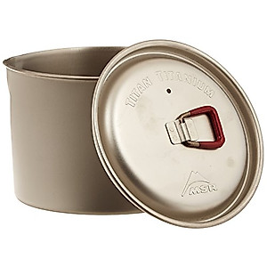 MSR Titan Ultralight Titanium Backpacking Kettle
