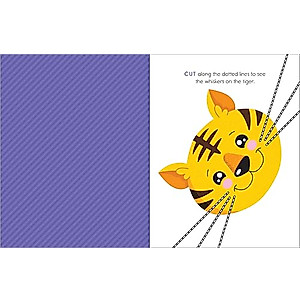 My First Scissor Skills Workbook: Cut-and-Paste Activities to Build Hand-Eye Coordination and Fine Motor Skills (My First Preschool Skills Workbooks)