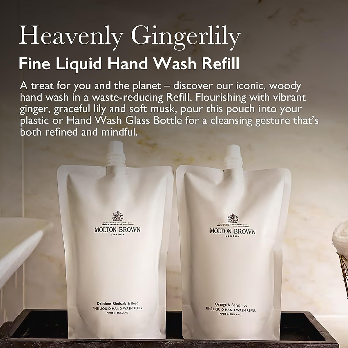 Molton Brown Gingerlily Hand Wash refill 13.5 fl. oz.
