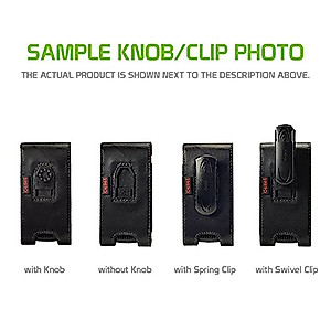 Cellet Replacement Removable Spring Clip - 3 Pack- specifically for Cellet Noble and Teramo Bergamo belt clip phone cases with removable spring clips-Note: not for HM Non removable clips