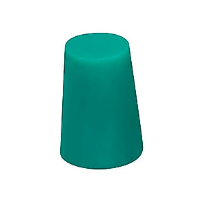 Caplugs SH-31761 Neoprene Plug - GN104 Tapered Masking Plug, Max ID 0.375" Min ID 0.250", Green (1000/Bag)