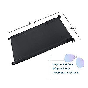 42WH WDXOR Replacement Laptop Battery for Dell Inspiron 13 15 5000 7000 Series 5368 5378 5379 7378 5565 5567 5568 7579 17 5765 5767 5770 3490 3590 3340 3400 3390 3500 3190 WDX0R P69G 3CRH3 11.4V