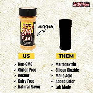 Slutty Vegan All Purpose Seasoning, Slut Dust, Healthy Herbs and Spices, Gluten Free, No Sugar and No GMO, Organic Spice Jar, (6oz)