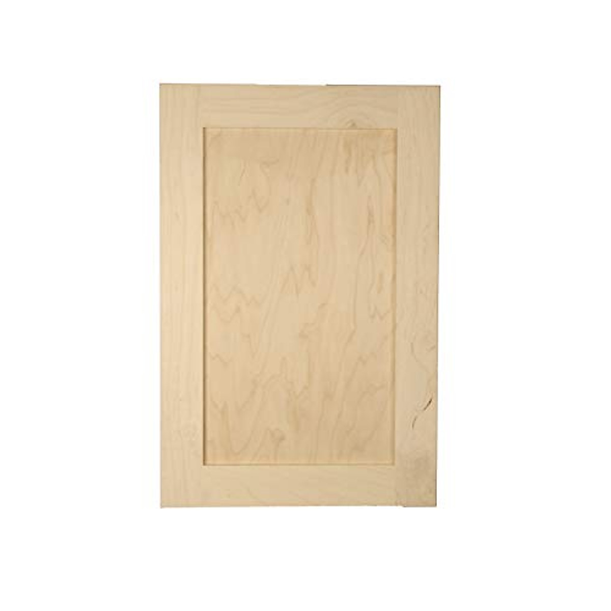 Florida Breeze Cabinets Fieldview Shaker Style Frameless Recessed Solid 14 x 18 Medicine Cabinet, Unfinished Wood