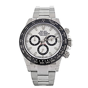 Rolex Cosmograph Daytona White Dial Stainless Steel Oyster Men's Watch 116500