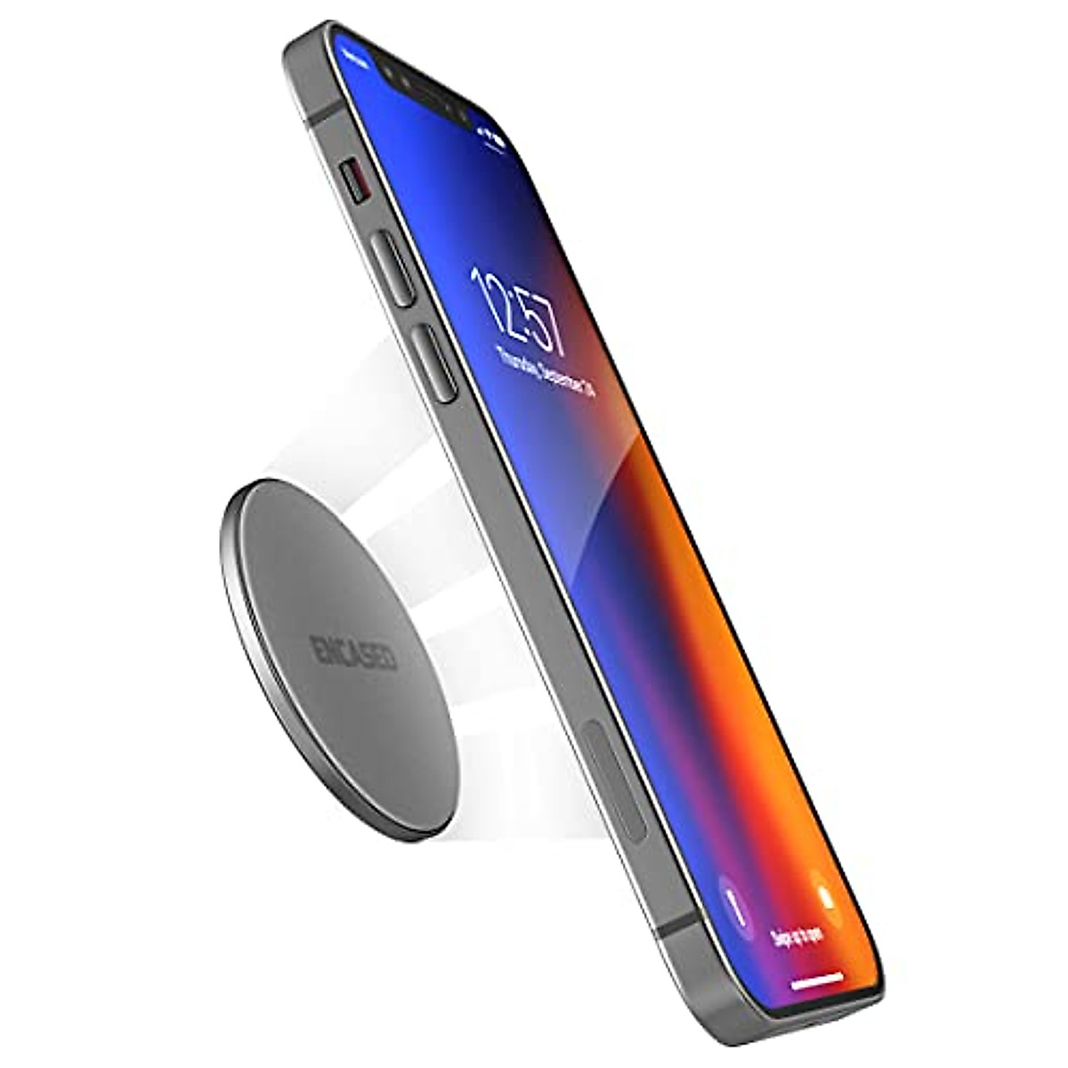 Encased Magnetic iPhone Mount Compatible with MagSafe, Sticker Holder Accessories for Wall, Car, Home, Office, Kitchen for iPhone 12/13/14/ Pro Max