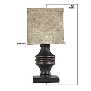 AHS Lighting Lamps for Living Room Dining Room Bedroom and Office Accent Lamp with Shade