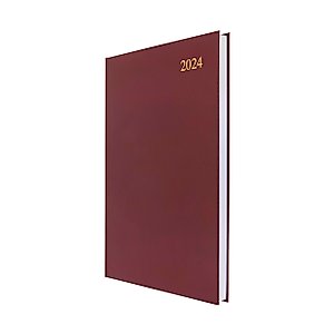 Collins Essential 2024 Daily Planner - Daily Calendar 2024 Page A Day Diary, Journal & 2024 Planner - Business, Office, Academic and Personal Planner -A4 Size (Black) (A4 / Letter Size / 8.5" x 11",