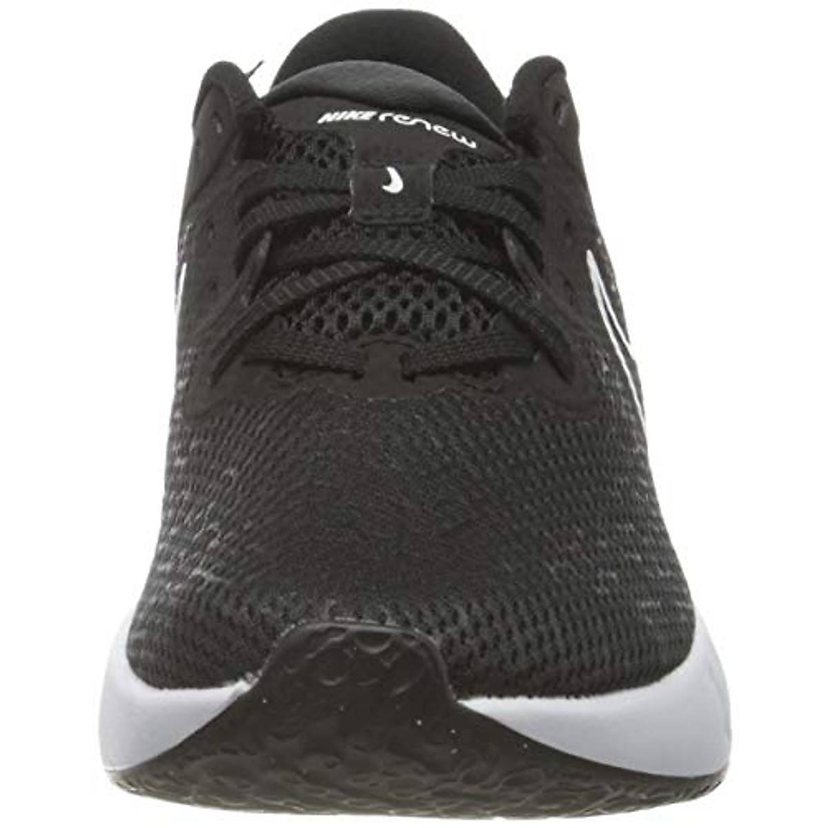NIKE Women's Running Shoe, Black White Dk Smoke Grey, 6.5